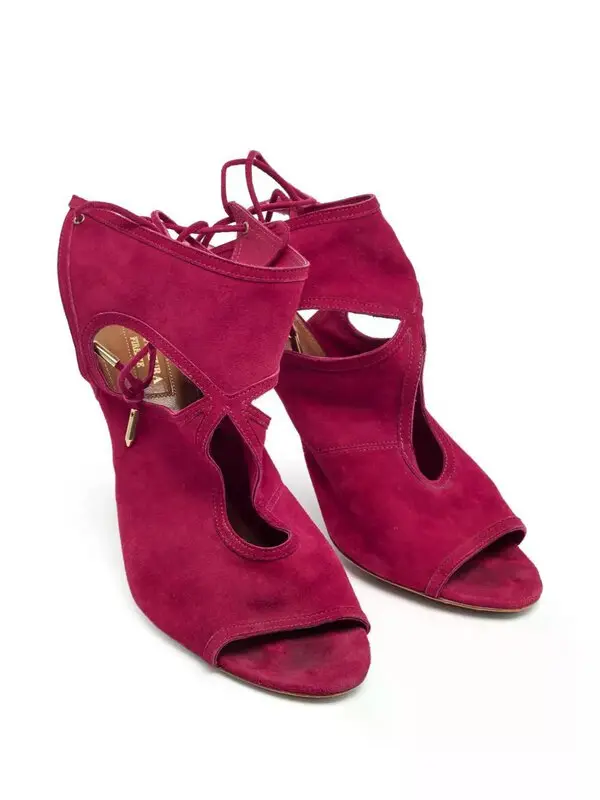 AQUAZZURA Sexy Thing Cutout Sandals
