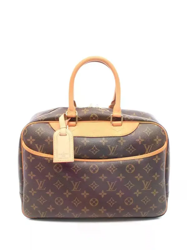 LOUIS VUITTON Deauville Tote Bag - Brown