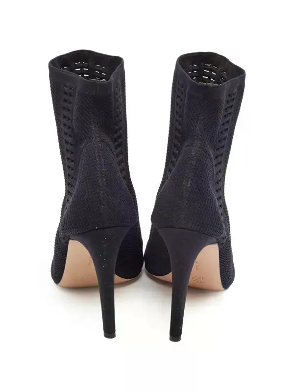 GIANVITO ROSSI Fiona Knit Ankle Boots