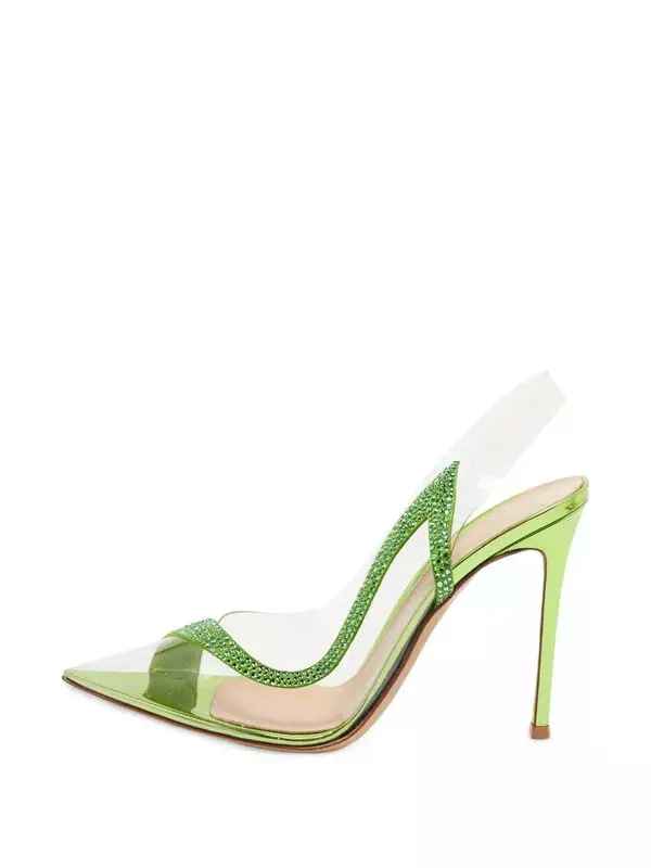 GIANVITO ROSSI Hortensia Crystal-embellished Pumps