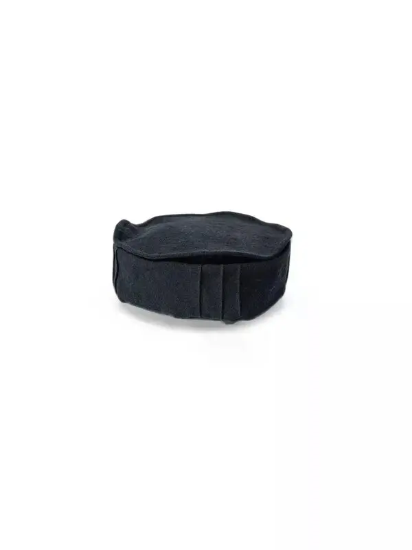 MULLER OF YOSHIOKUBO Pleated Linen Hat