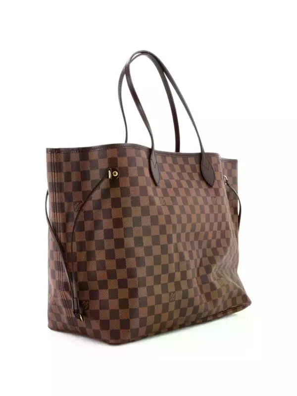 LOUIS VUITTON Neverfull Damier Gm Tote Bag - Brown
