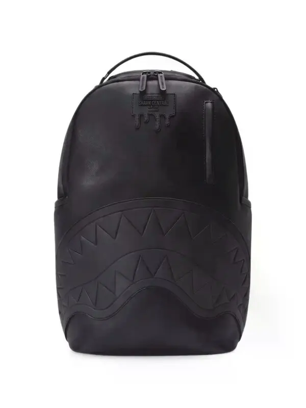 SPRAYGROUND Shark Central Embossed Backpack - Black