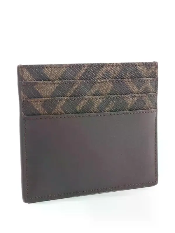 Fendi 2020s Ff Logo-plaque Card Case