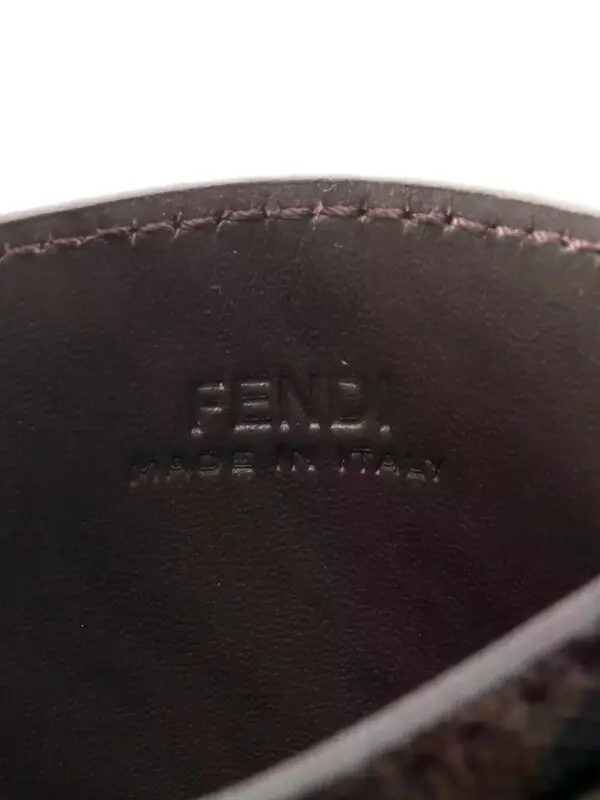 Fendi 2020s Ff Logo-plaque Card Case