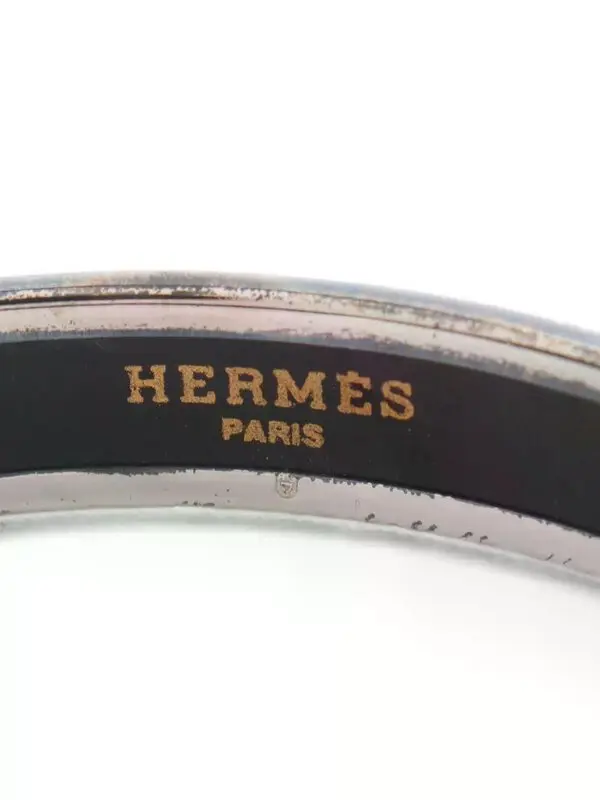 Hermès Cloisonné Bangle Bracelet