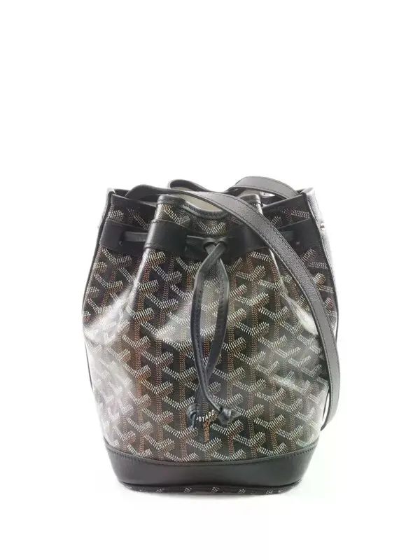 Goyard 2010s Petit Flo Bucket Bag - Black