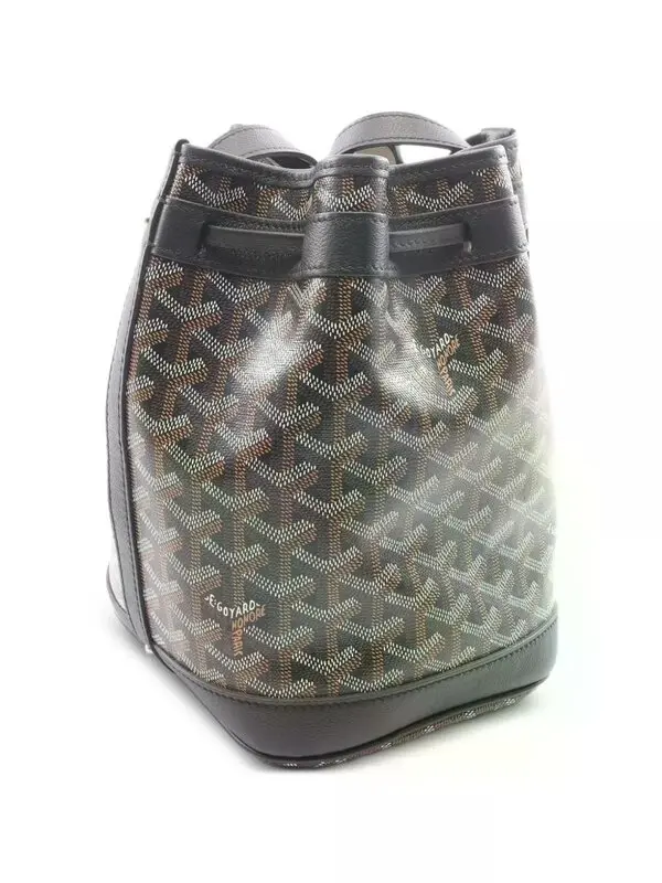 Goyard Petit Flo Bucket Bag - Black