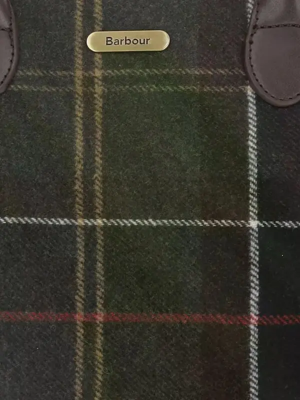 Barbour Barrhill Tartan Check-pattern Tote Bag