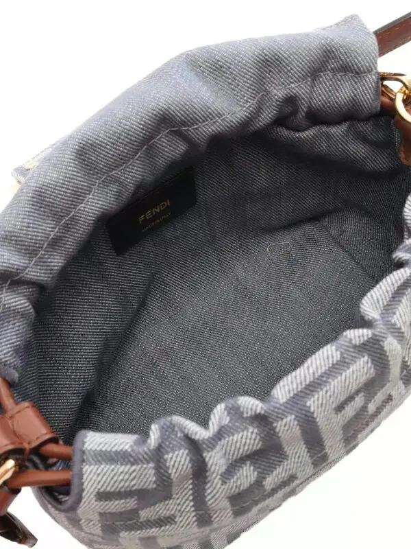 Fendi Mamma Baguette Shoulder Bag - Blue