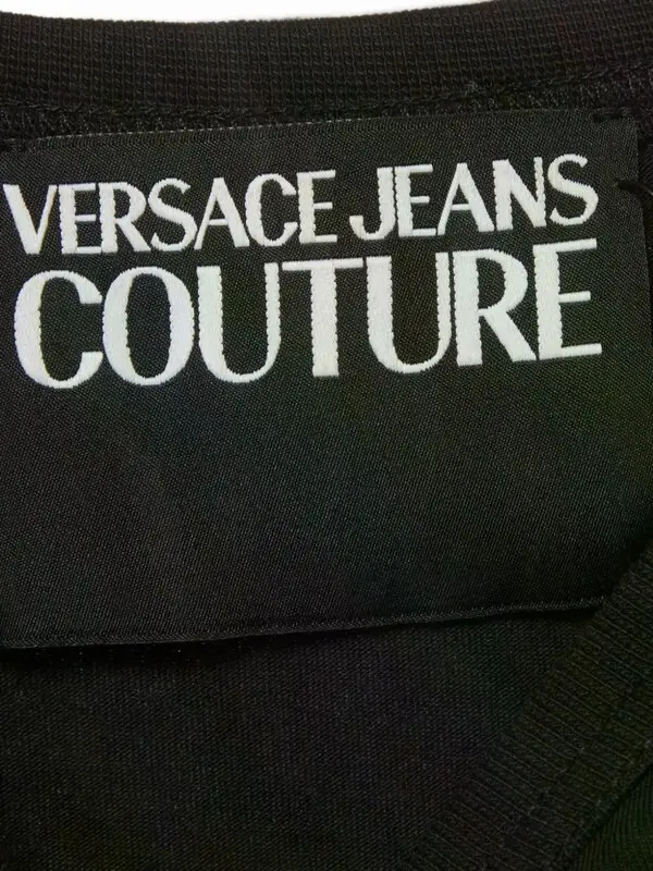 Versace Embellished Logo T-shirt