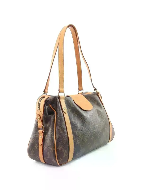 LOUIS VUITTON 2010 Pm Stressa Monogram Shoulder Bag - Brown