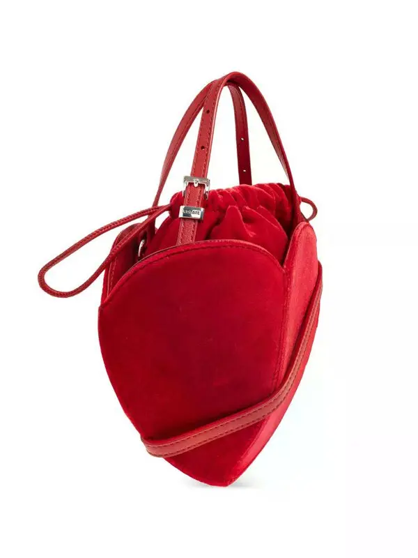 ROTATE BY BIRGER CHRISTENSEN The Heart Bag Velvet - Red