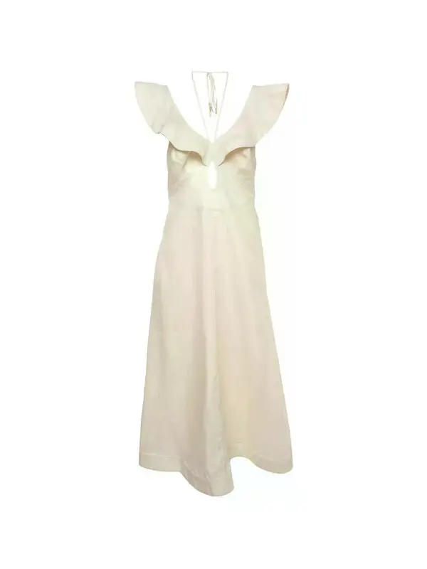 Zimmermann Halcyon Flutter Midi Dress
