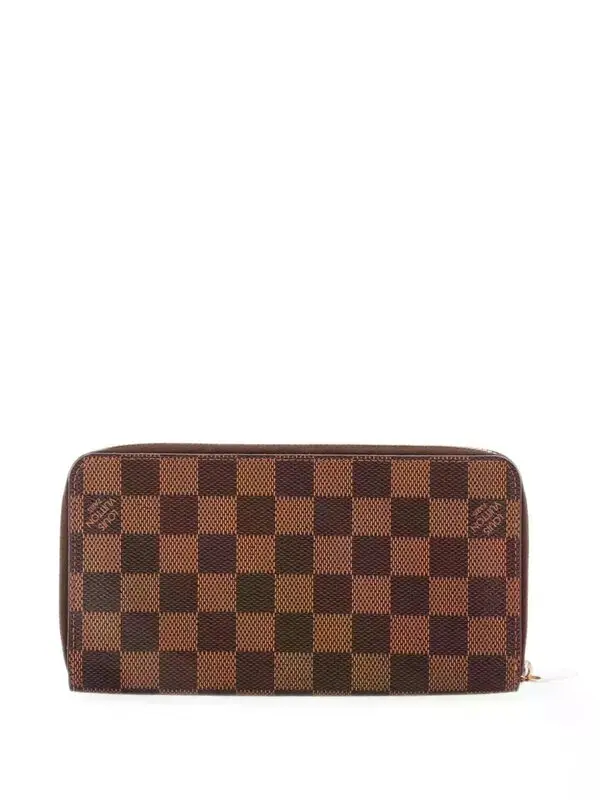 LOUIS VUITTON Zippy Wallet Damier Small Wallets