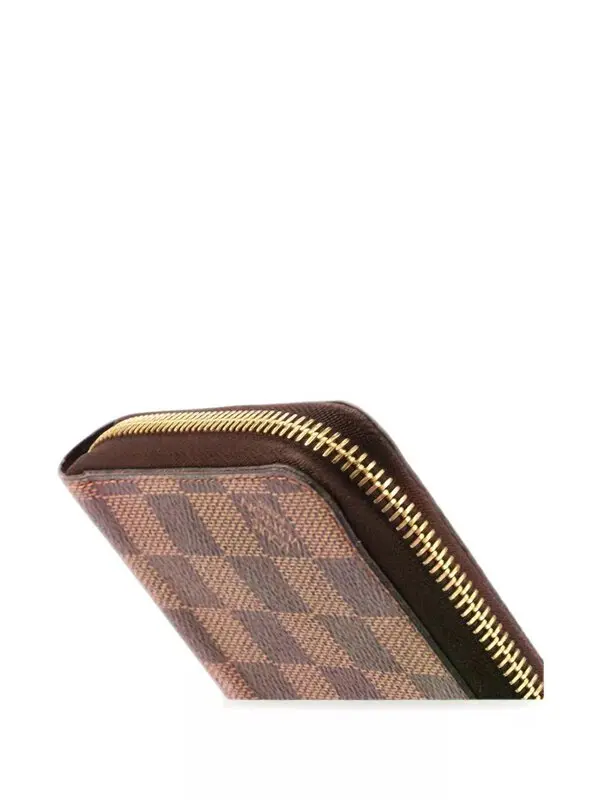 LOUIS VUITTON Zippy Wallet Damier Small Wallets
