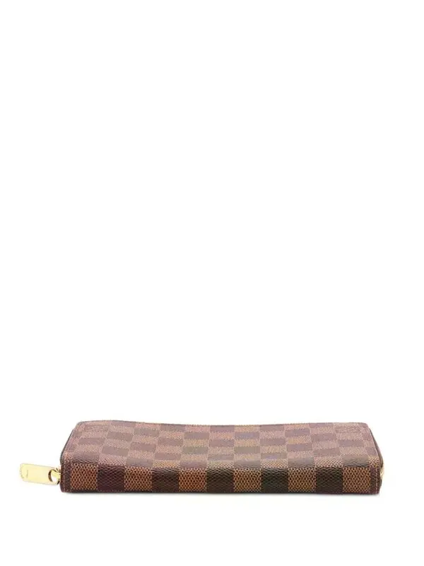 LOUIS VUITTON Zippy Wallet Damier Small Wallets - Brown