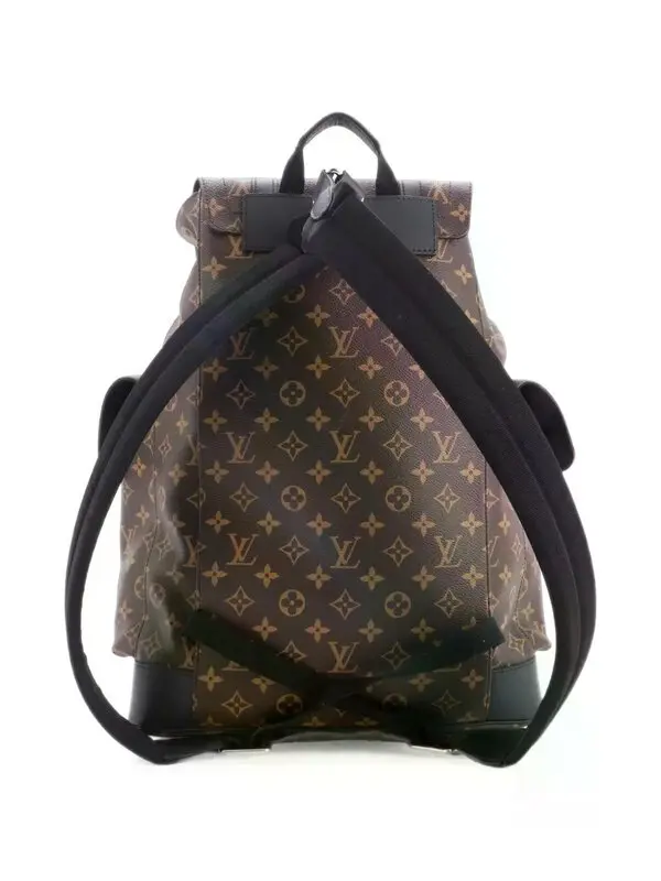 LOUIS VUITTON Christopher Macassar Monogram Canvas Mm Backpack