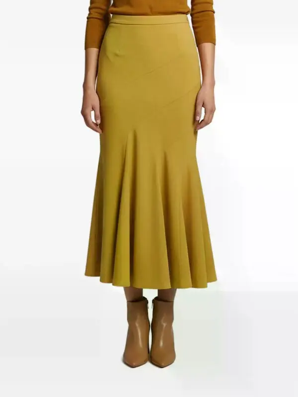 Elisabetta Franchi Asymmetrical Midi Skirt
