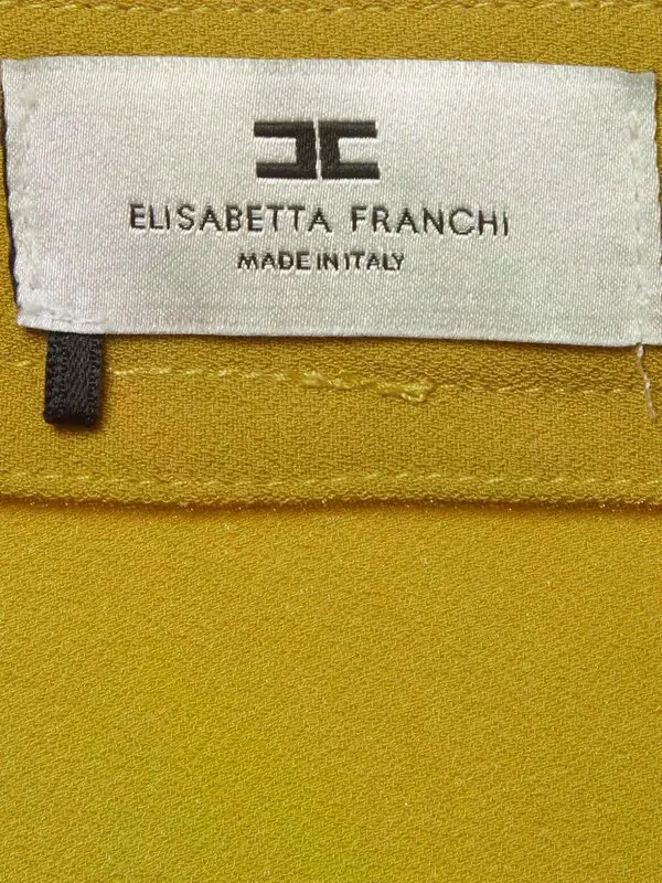 Elisabetta Franchi Asymmetrical Midi Skirt