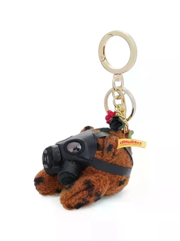 DOUBLET Gas Mask Bear Keyring