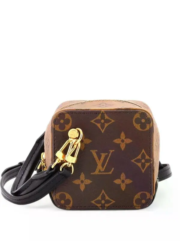 LOUIS VUITTON Dice Bag Reverse Monogram Canvas Crossbody Bag