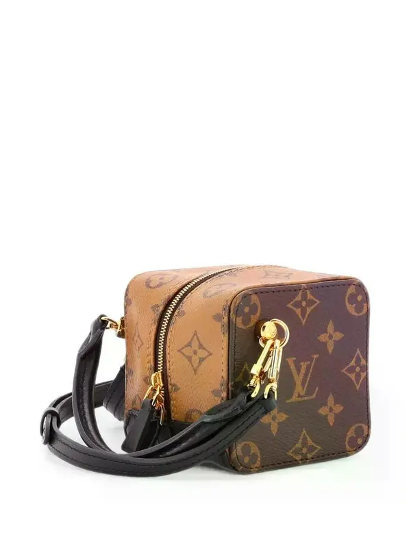 LOUIS VUITTON Dice Bag Reverse Monogram Canvas Crossbody Bag