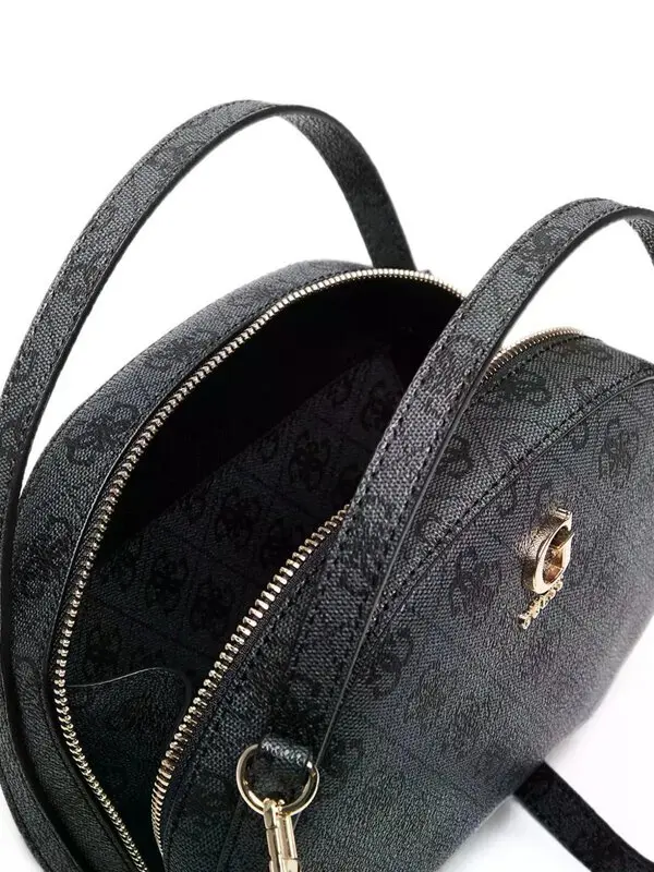 Guess Coleen Monogram-print Logo-plaque Tote Bag