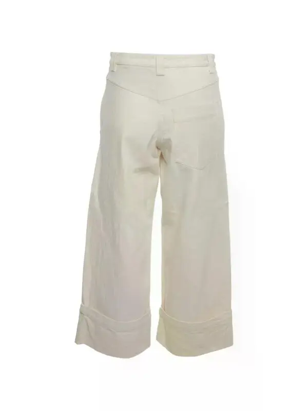 Moncler Cropped Wide-leg Trousers