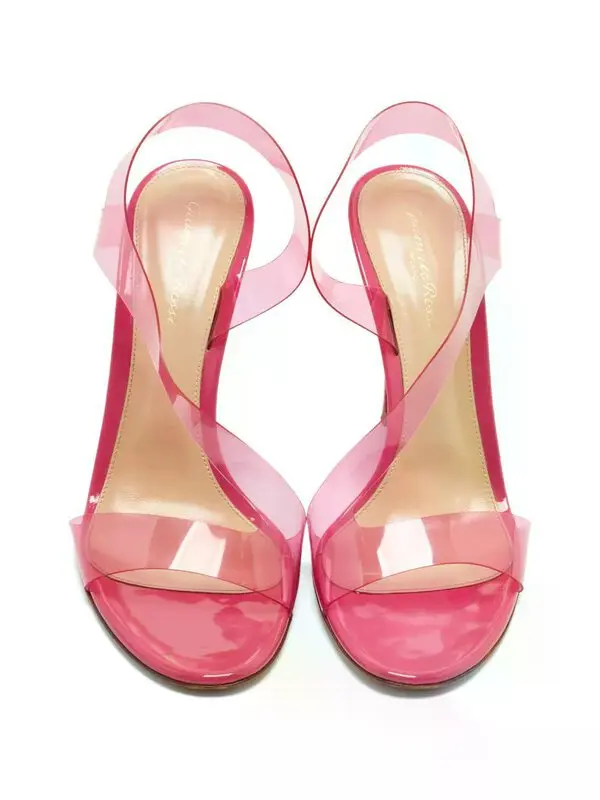 GIANVITO ROSSI Metropolis Slingback Sandals - Pink