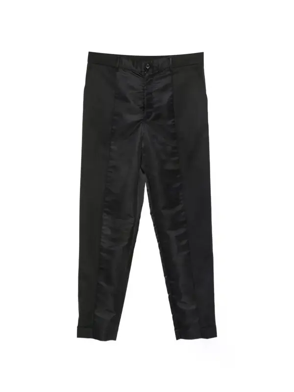 Undercover Satin-panel Tailored Trousers