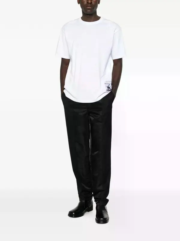 Undercover Satin-panel Tailored Trousers