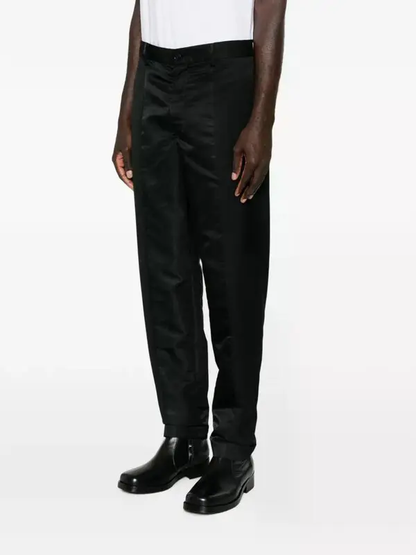 Undercover Satin-panel Tailored Trousers