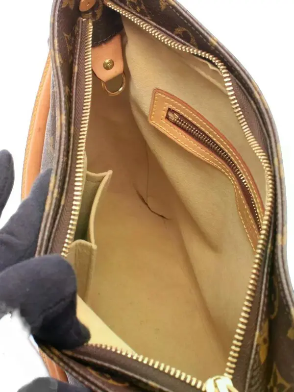 LOUIS VUITTON 2002 Gm Monogram Looping Shoulder Bag - Brown