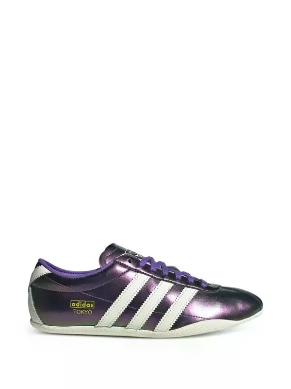 Adidas Tokyo Metallic-finish Sneakers - Purple