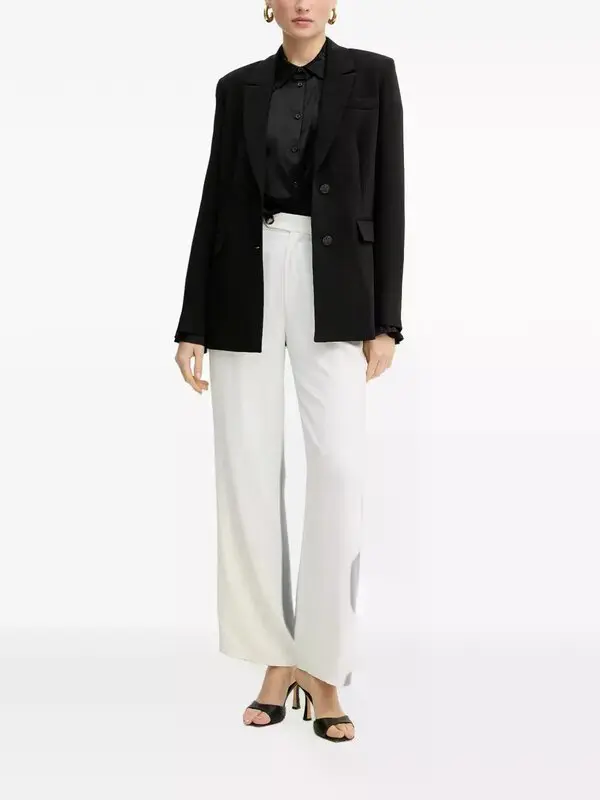 SILVIAN HEACH Botha Ruffle-cuff Satin Shirt