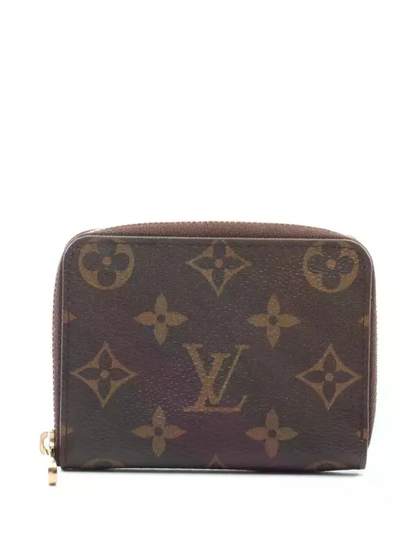 LOUIS VUITTON 2016 Zippy Monogram Coin Purse - Brown