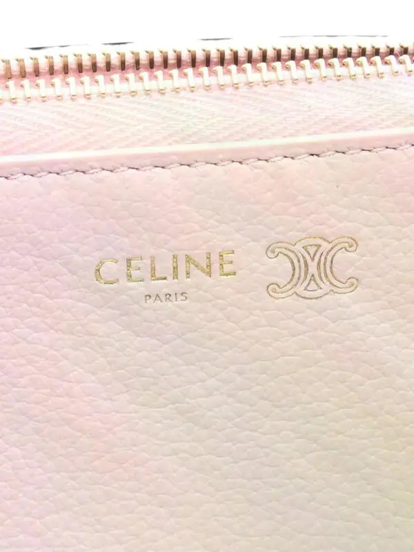 Celine Triomphe Pebbled Wallet