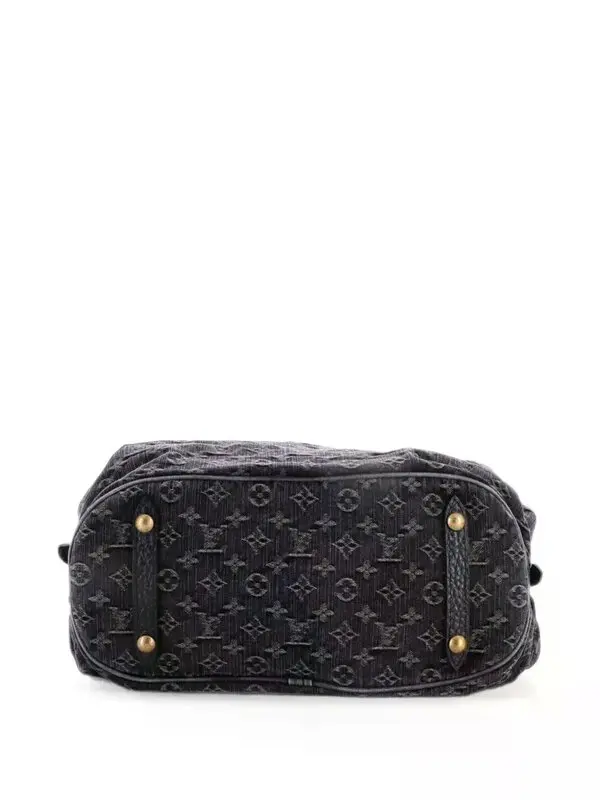 LOUIS VUITTON Xl Denim Hobo Bag