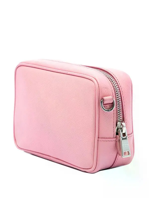Prada 2010-2026 Mini Saffiano Lux Camera Bag Crossbody Bag