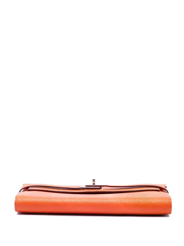 Hermès 2015 Chevre Mysore Kelly Longue Wallet Long Wallets