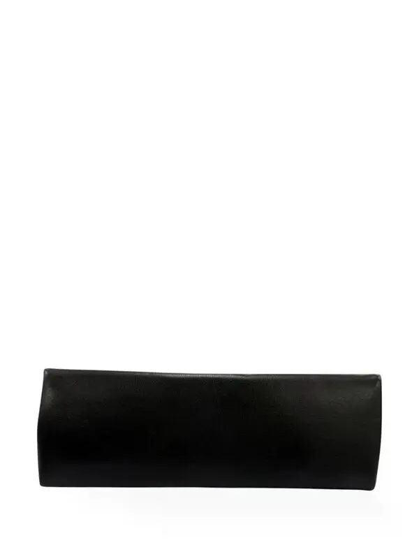 Valentino Garavani Calfskin Vlogo Cosmetic Pouch - Black