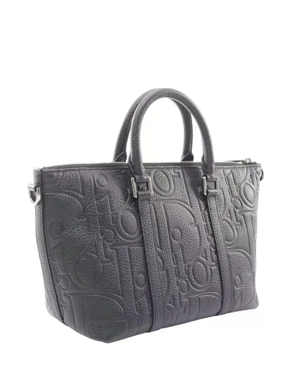 Dior 2000-2026 Gravity Leather Weekender 25 Satchel