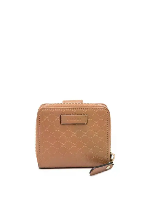 Gucci 2000-2015 Microguccissima Zip Around Wallet Small Wallets