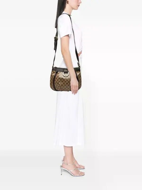 Gucci 2000-2015 Gg Crystal Abbey D Ring Crossbody Bag