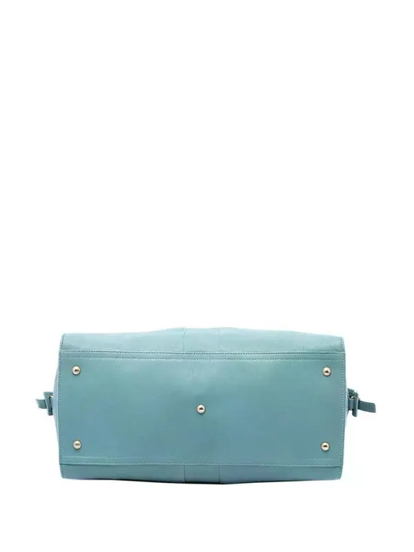 Saint Laurent 2013-2026 Large Leather Cabas Chyc Satchel