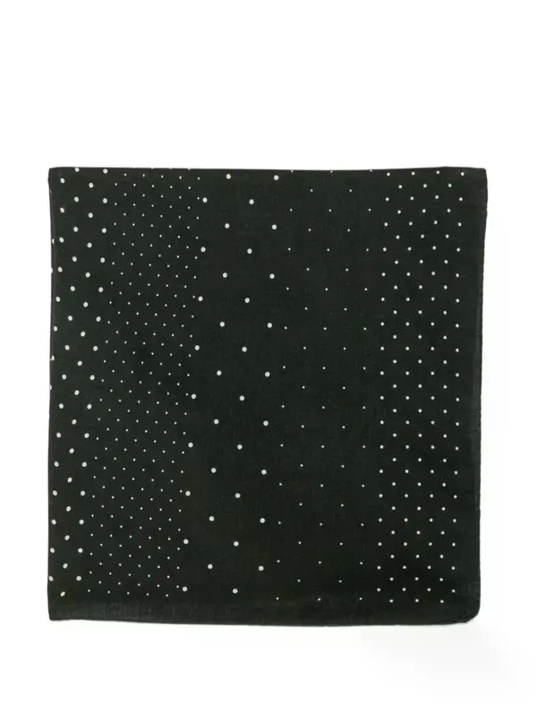 Destin Polka-dot Wool Scarf