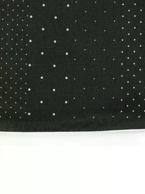 Destin Polka-dot Wool Scarf
