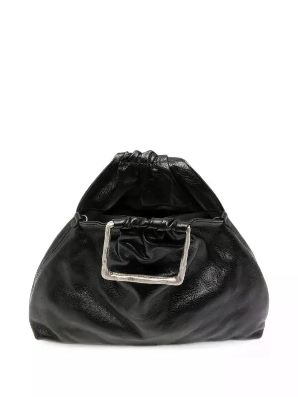 AUTENTICA 504 Leather Metal-handle Tote Bag