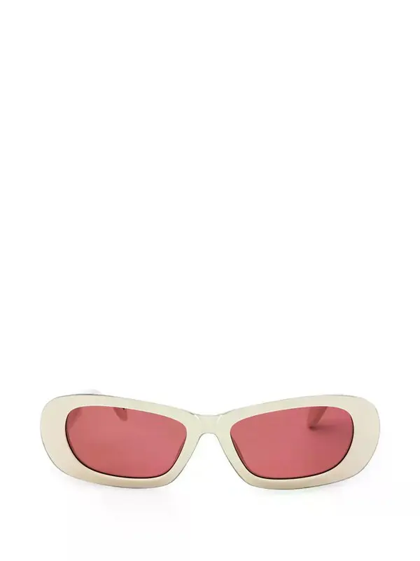 Palm Angels Tinted-lens Sunglasses - White
